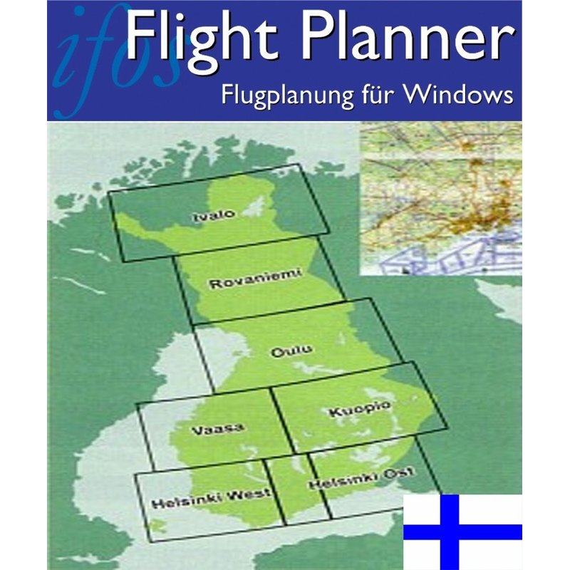 Flight Planner / Sky-Map - ICAO Charts Finland, 63.00 CHF